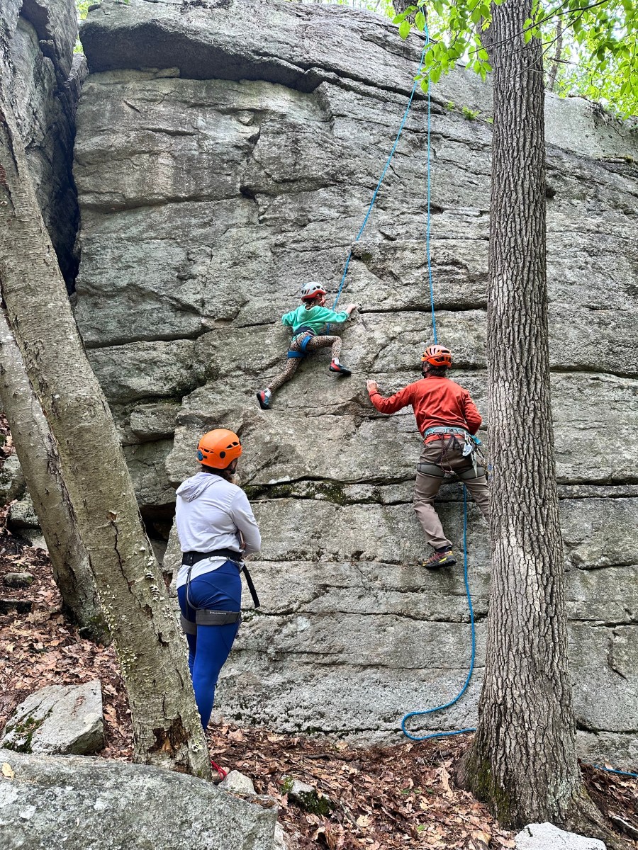Rock Climbing at Minnewaska State Park, Peterskill Falls (NY ...